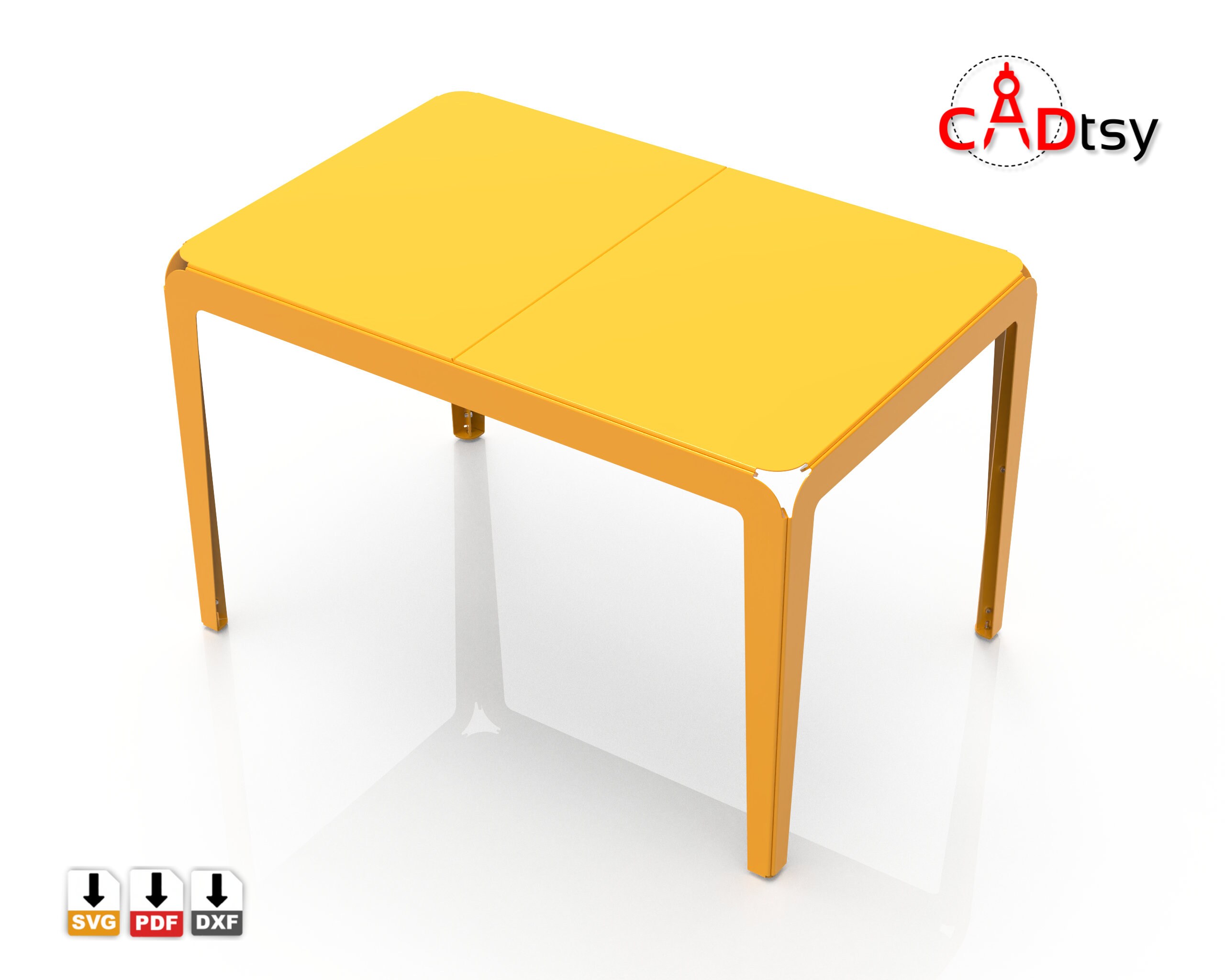 DIY Outdoor Metal Table Plans Plasma Cut Metal Table Design - Etsy