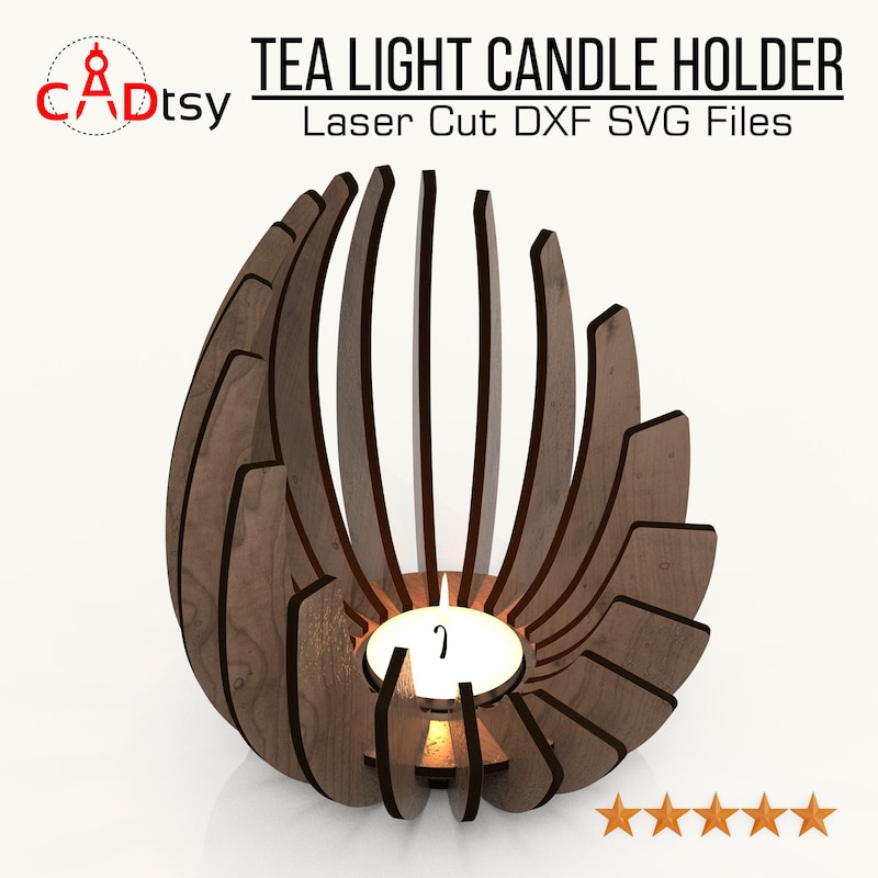 Brown Tea Light Candles - Etsy UK