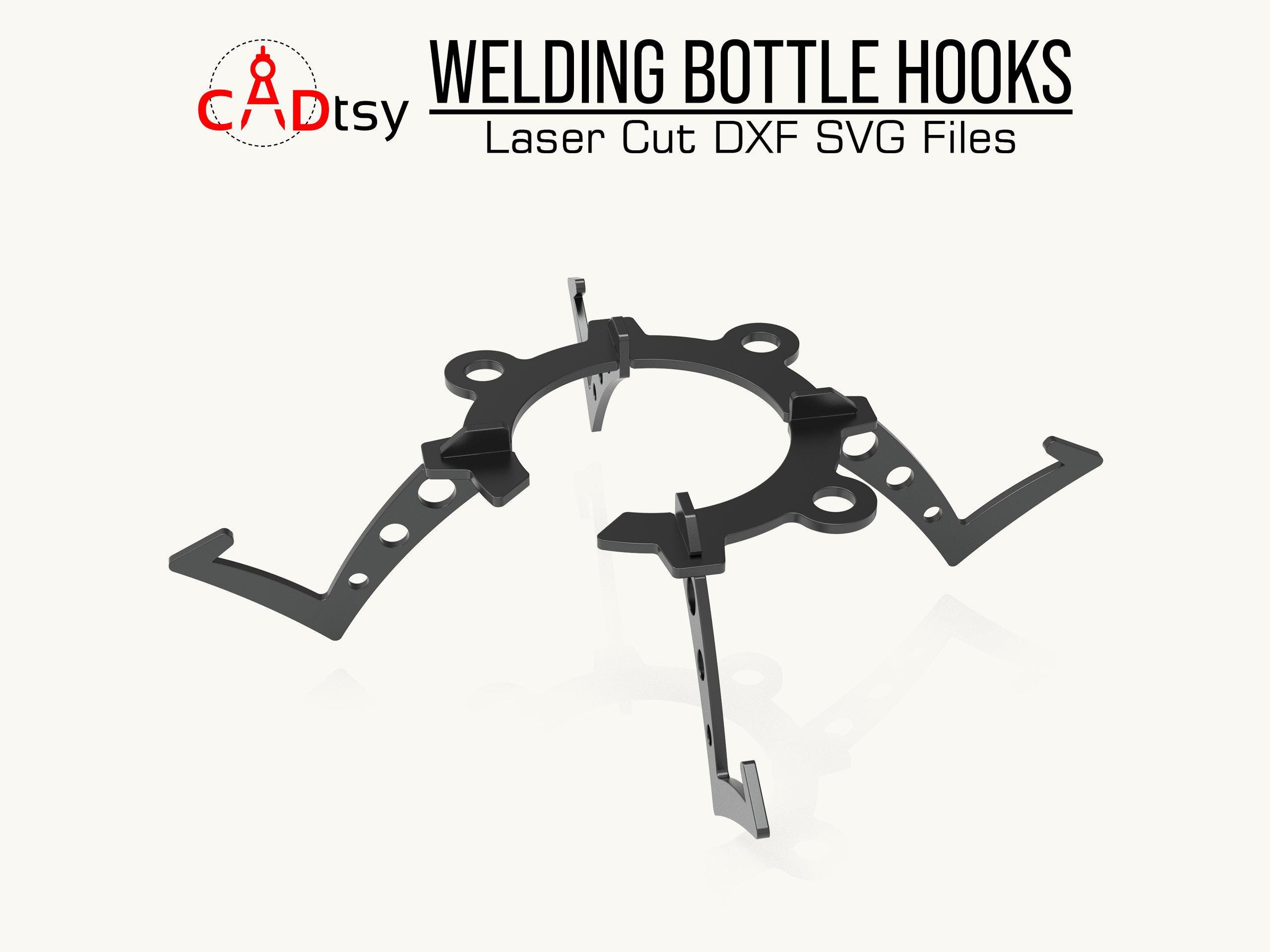 Welding Bottle Hooks DXF Files for Plasma Cutting CNC • Gas Tank ...