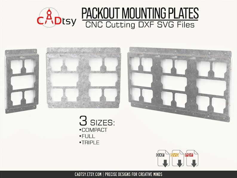 Milwaukee Packout Plate DXF Files for Plasma Cutting. Utility Wall ...
