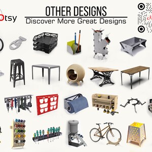 Screwdriver Holder DXF, Tool Organizer Laser Plasma Files. Wall Rack ...
