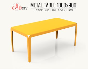 Metal Dining Table DXF Files for Plasma Cutting • CNC Ready Design - Etsy