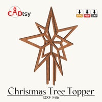 Star Tree Topper - Etsy