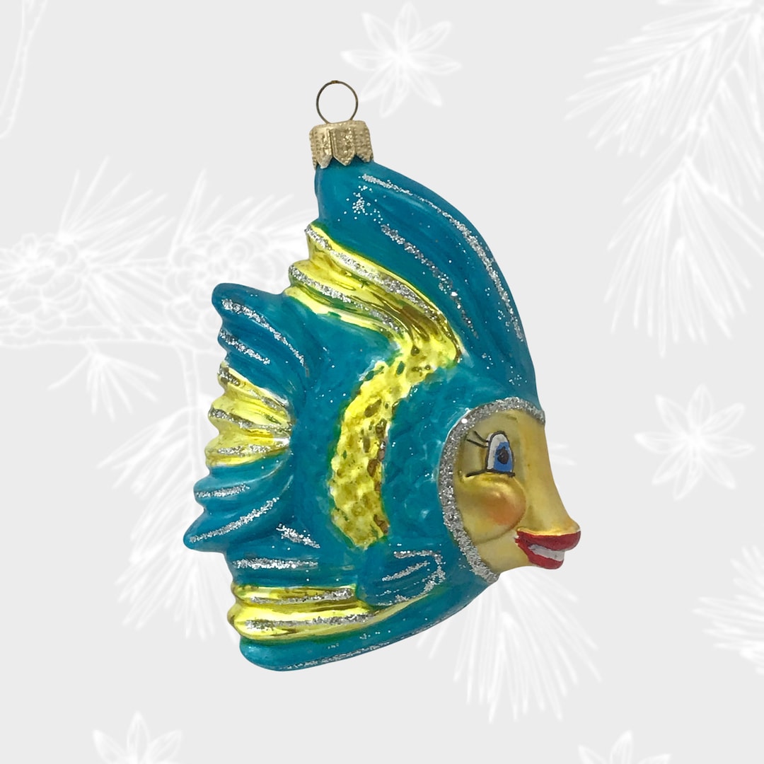 Tropical Fish, Colorful Glass Fish, Christmas Tree Bauble Fish ...