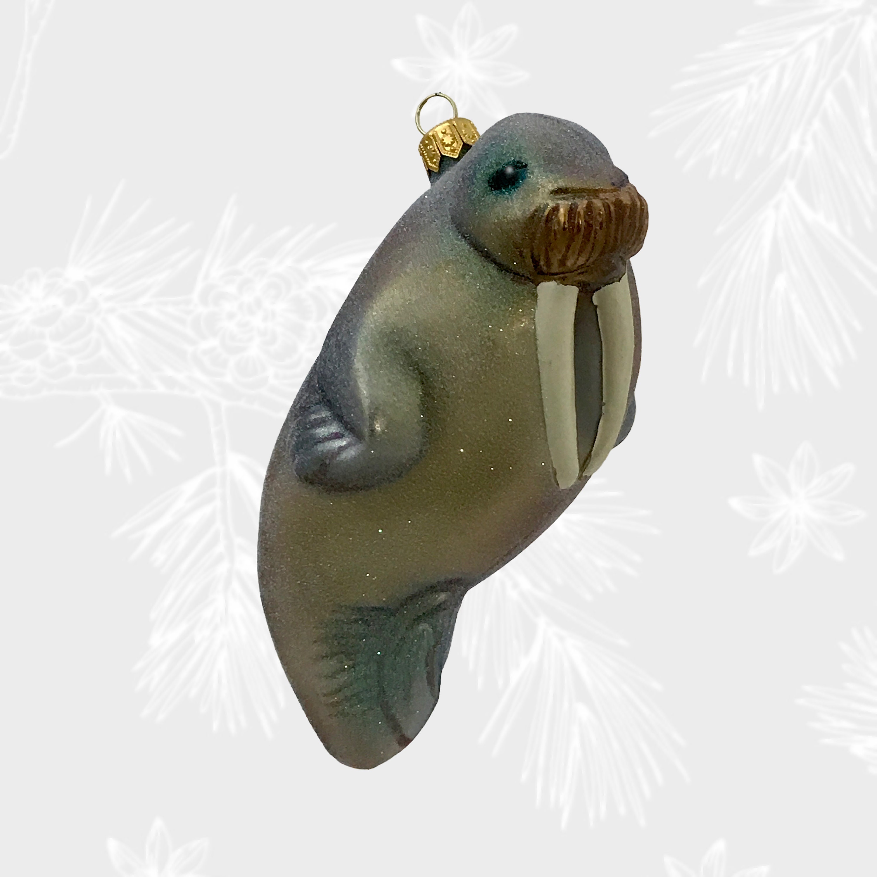 Walrus, Christmas Decoration in the Shape of an Animal, Collector's ...