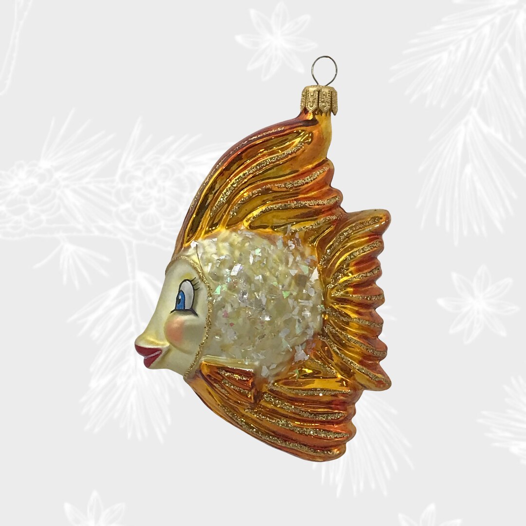 Tropical Fish, Colorful Glass Fish, Christmas Tree Bauble Fish ...