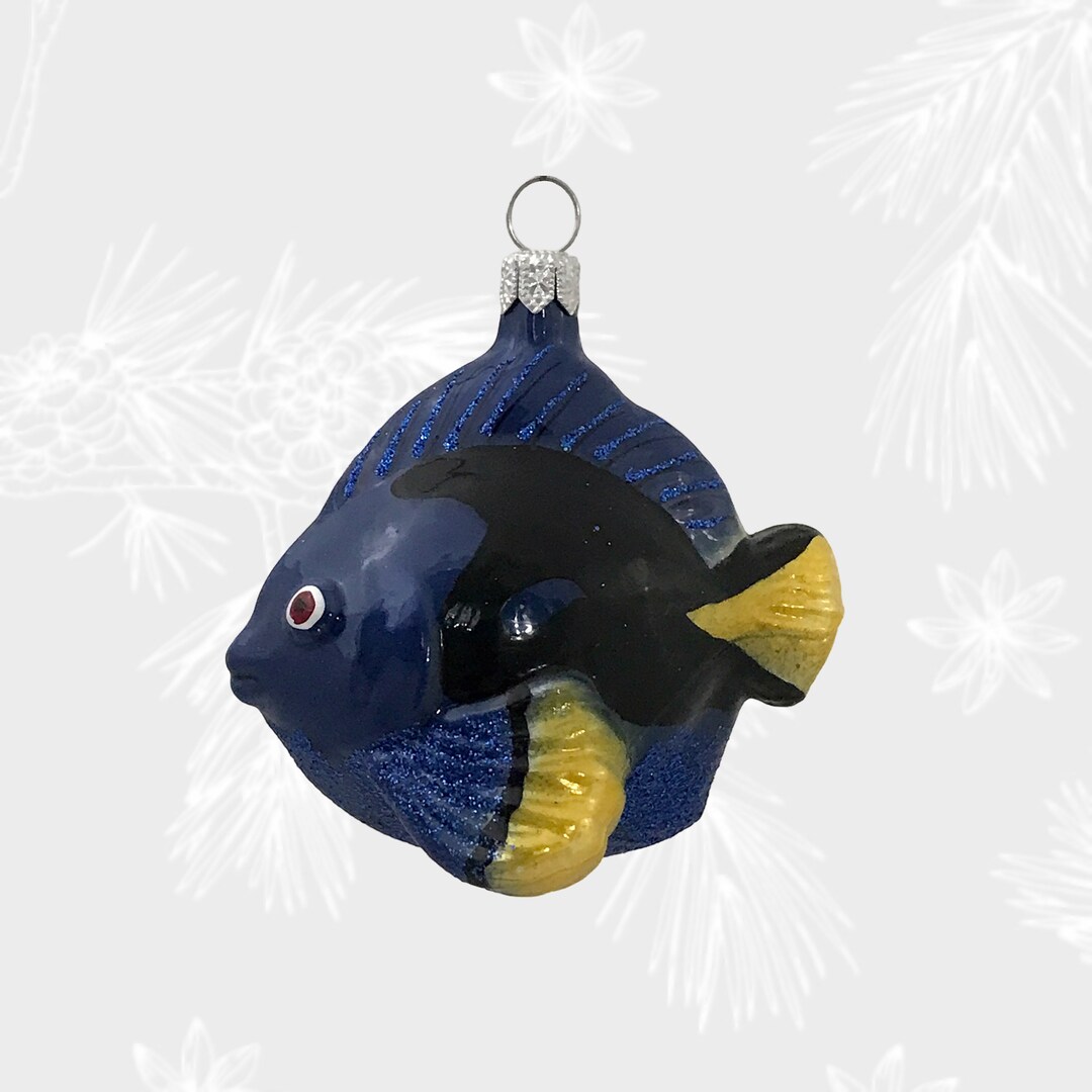 Tropical Fish, Colorful Glass Fish, Christmas Tree Bauble Fish ...