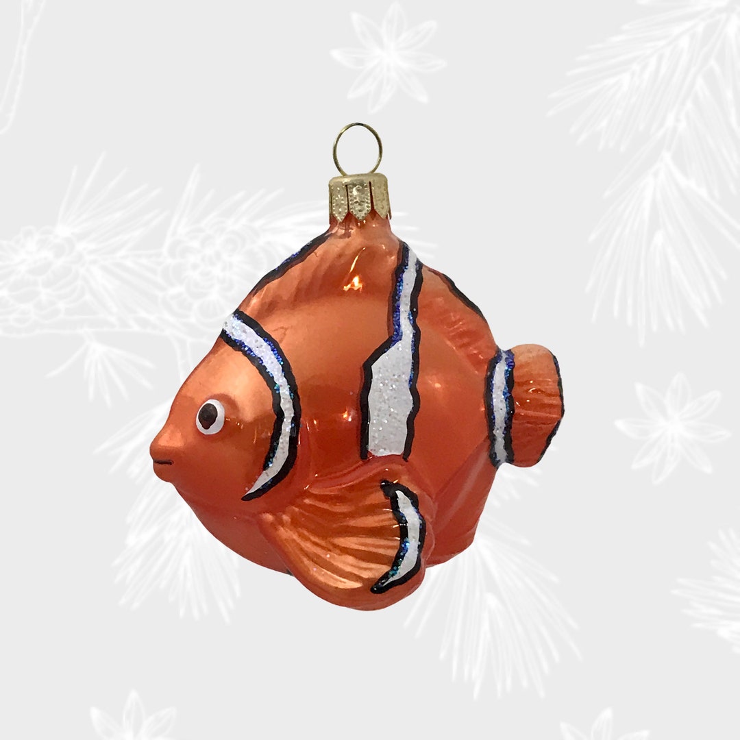 Tropical Fish, Colorful Glass Fish, Christmas Tree Bauble Fish ...
