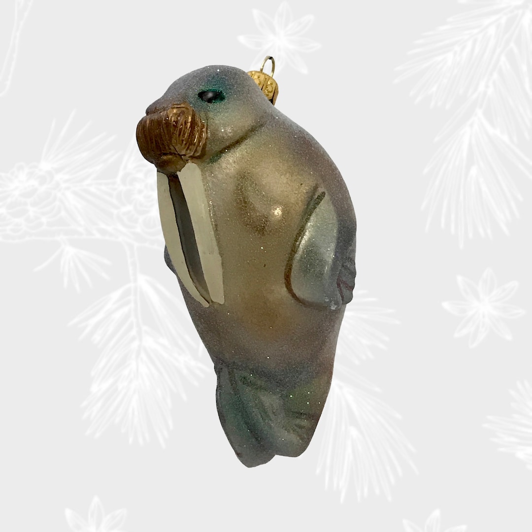 Walrus, Christmas Decoration in the Shape of an Animal, Collector's ...