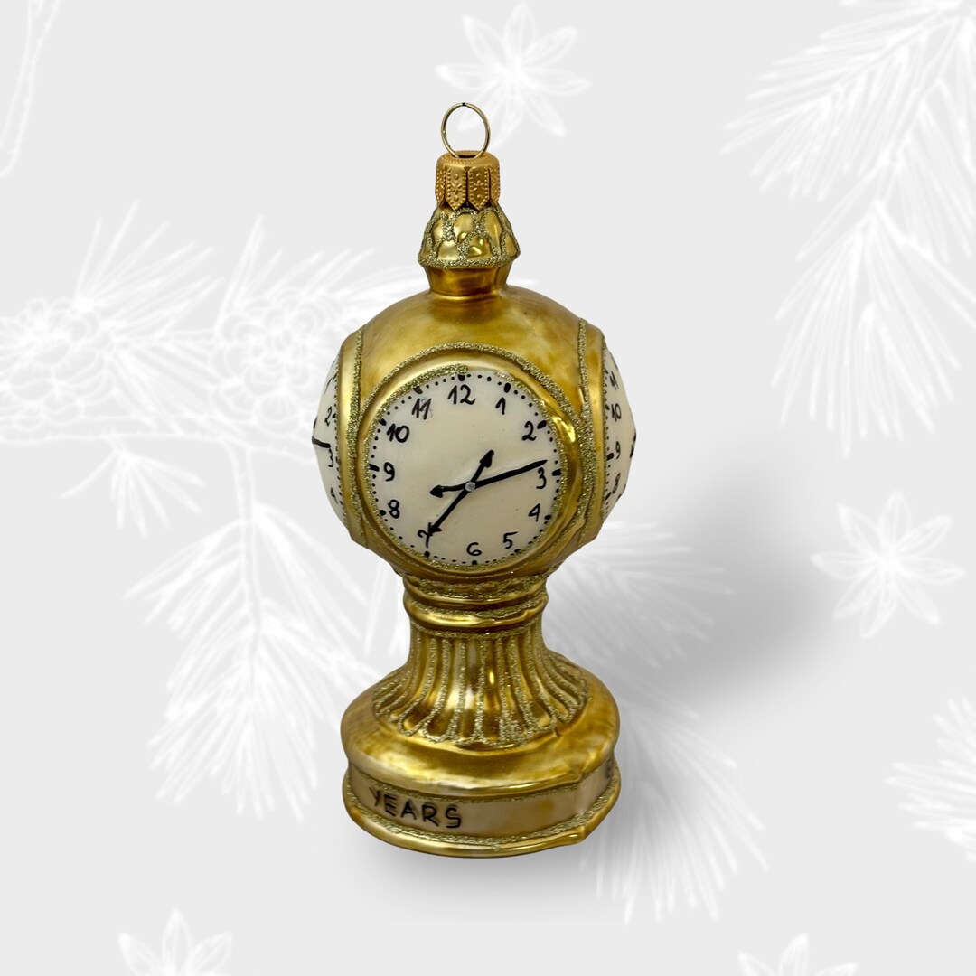 Grand Central Clock, NY Clock, Christmas Ornament, Collectible Bauble ...