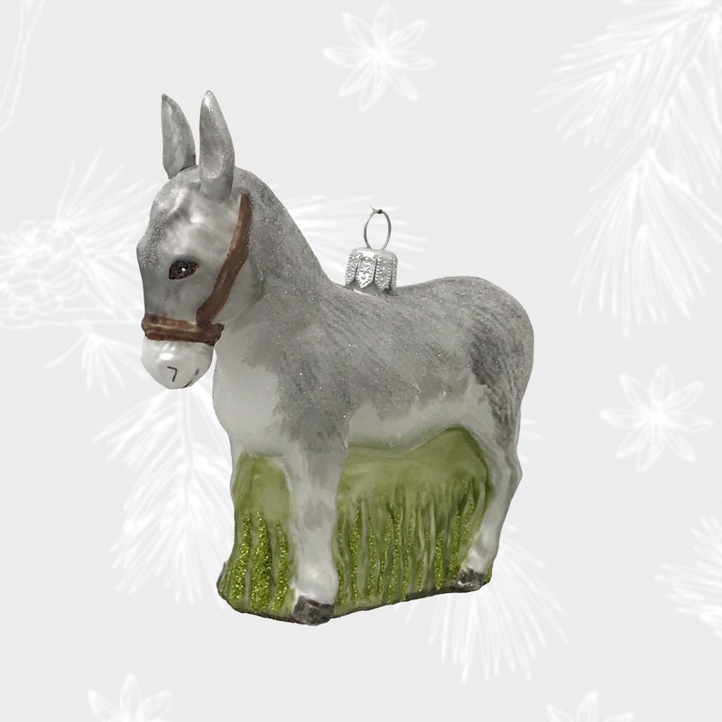Donkey Ornament - Etsy