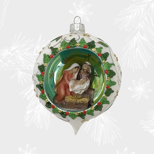 Glass Nativity - Etsy