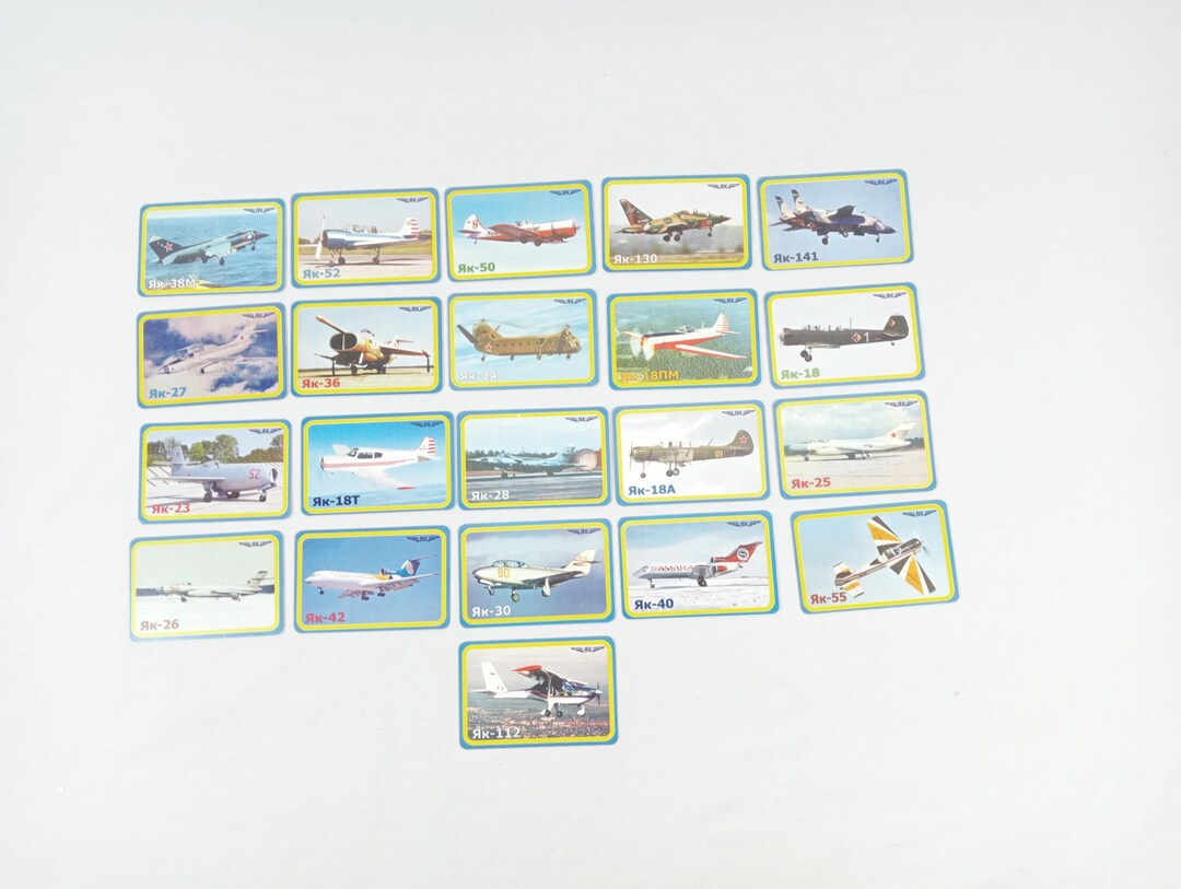 Set of Aircraft Calendars of Yakovlev Design Bureau 2010 Plane Aviation ...