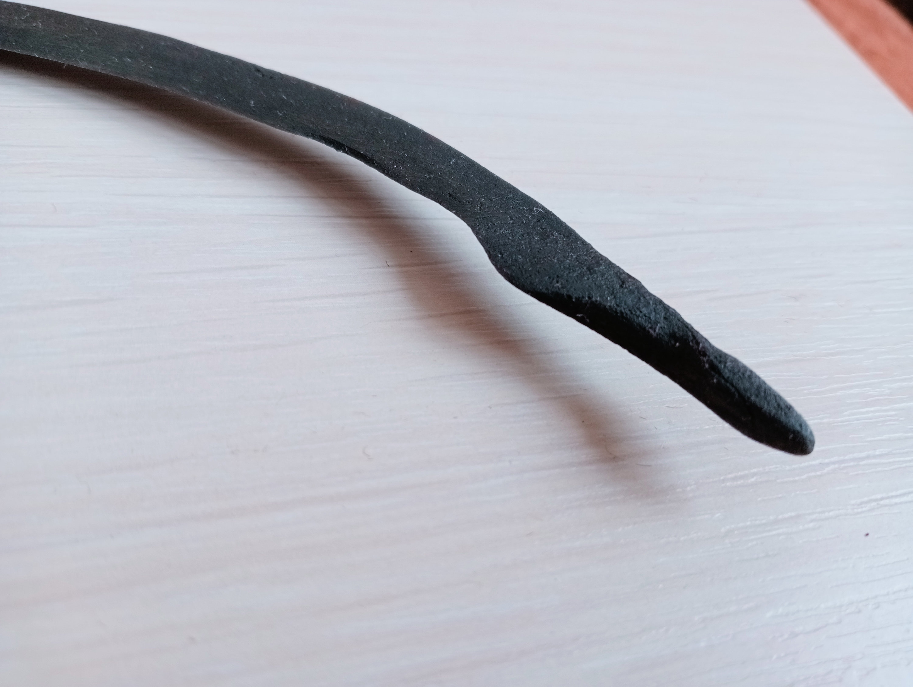 Antique Sickle Scythe Vtg Soviet Iron Blade Hook Garden Hand Tool Crop ...