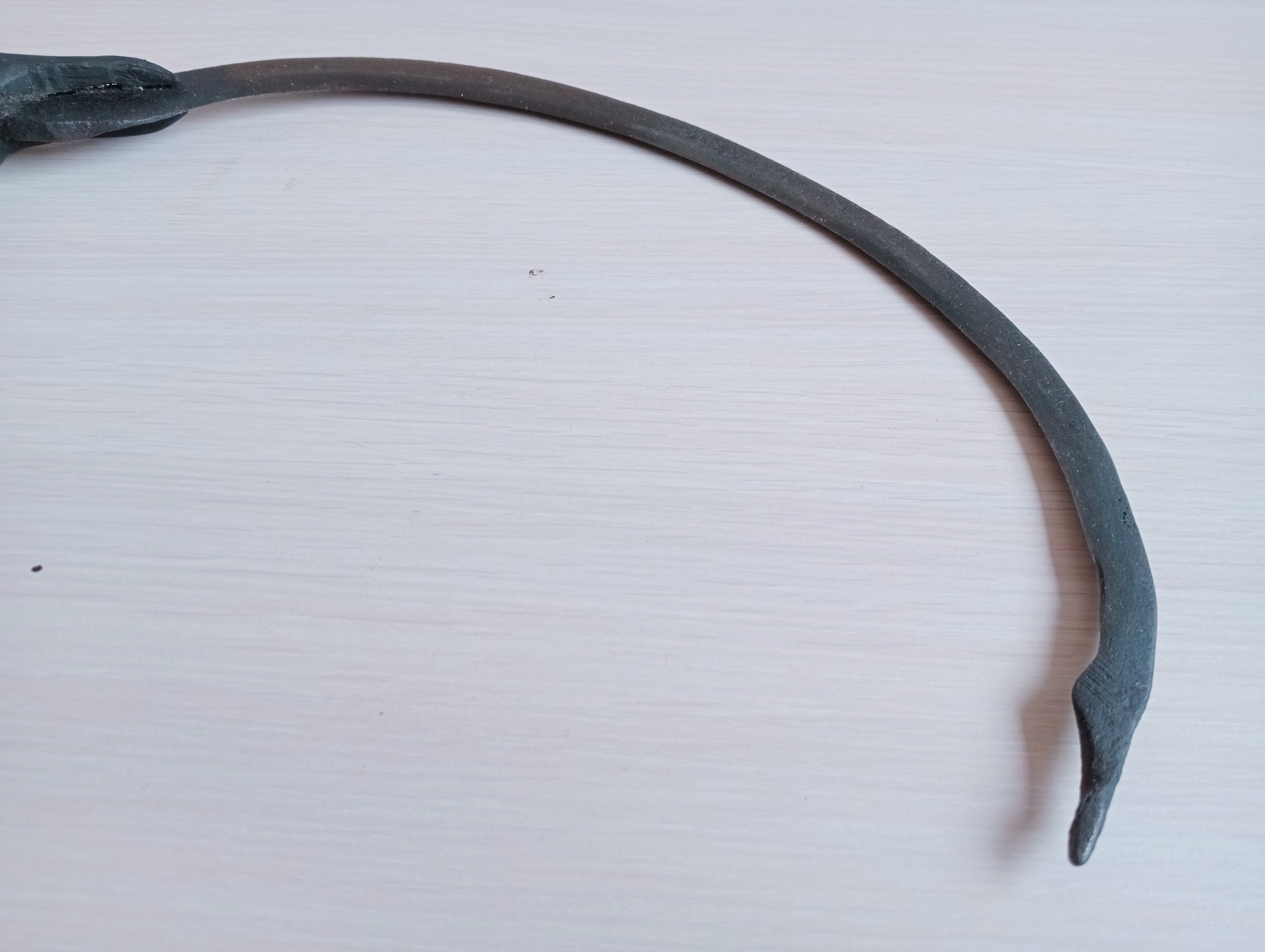 Antique Sickle Scythe Vtg Soviet Iron Blade Hook Garden Hand Tool Crop ...