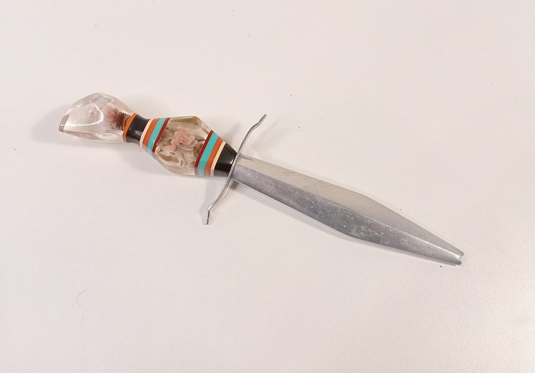 Ballpoint Pen Prison Art Handmade Prisoners Plexiglass Dagger Shaped ...