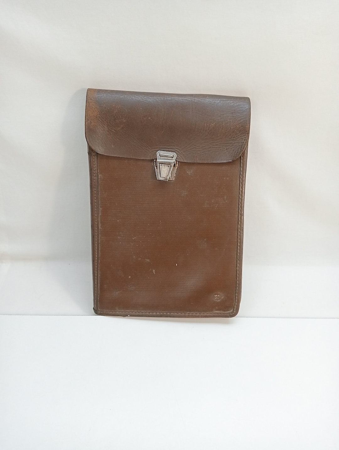 Soviet Ukraine Army Military Officer Leather Map Bag Case Tablet ...