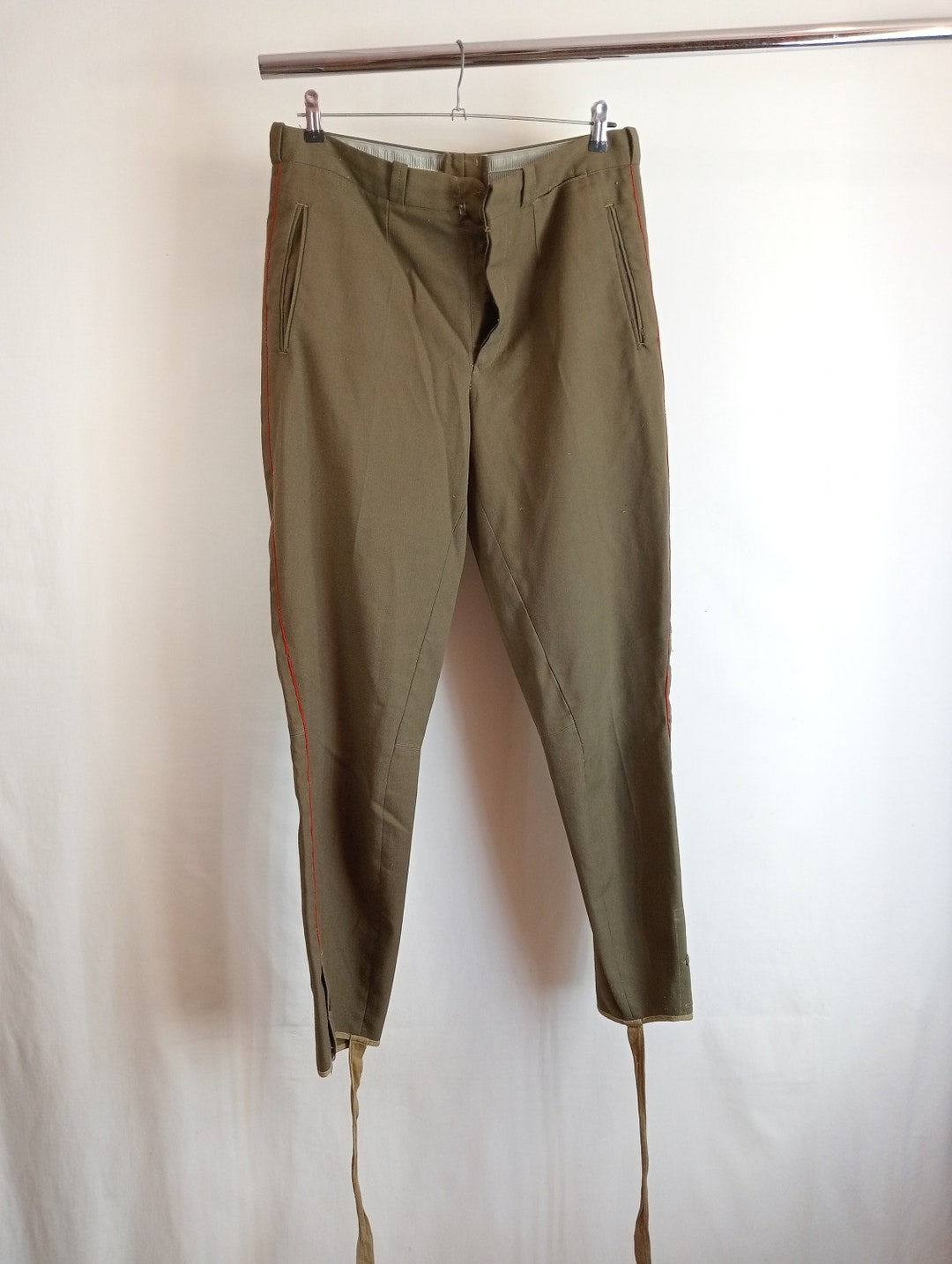 Officer Soviet Military Pants Collectible Original Soldier Uniform USSR ...