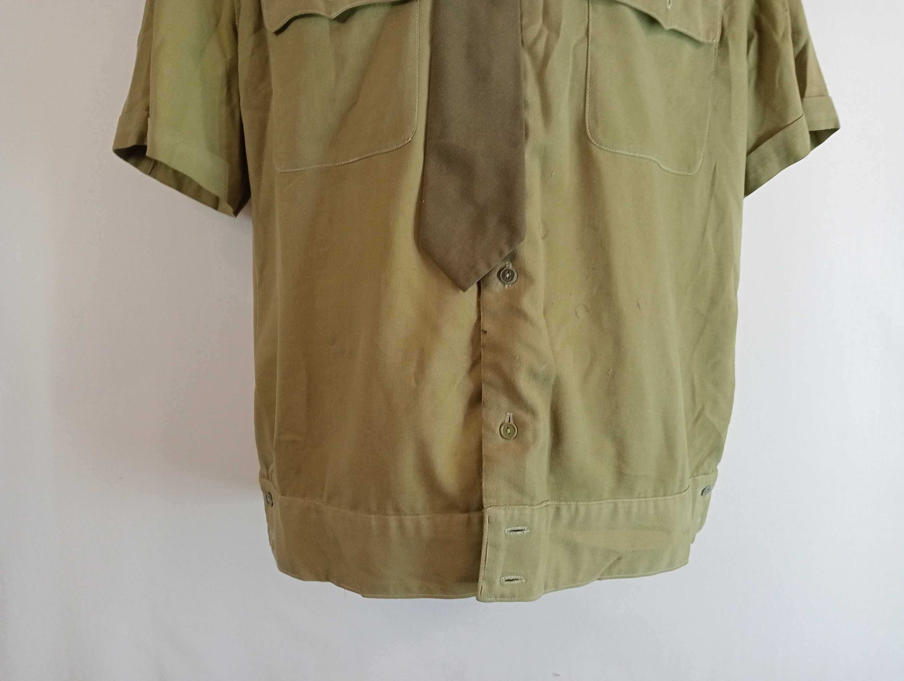 Soviet Military Jacket Officer USSR Army Soldier Uniform Original Shirt ...