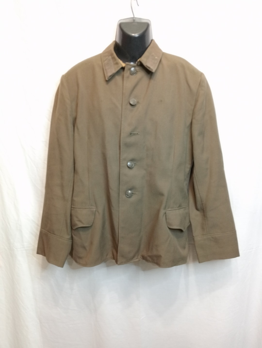 Soviet Military Jacket Officer Collectible USSR Army Vintage Soldier ...