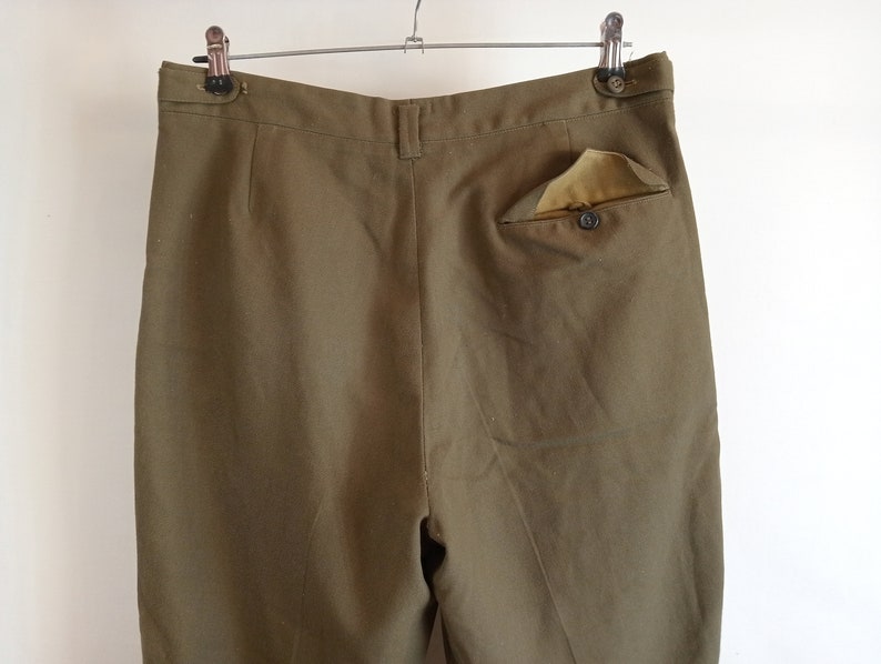 Officer Soviet Military Pants Collectible Original Soldier Uniform USSR ...