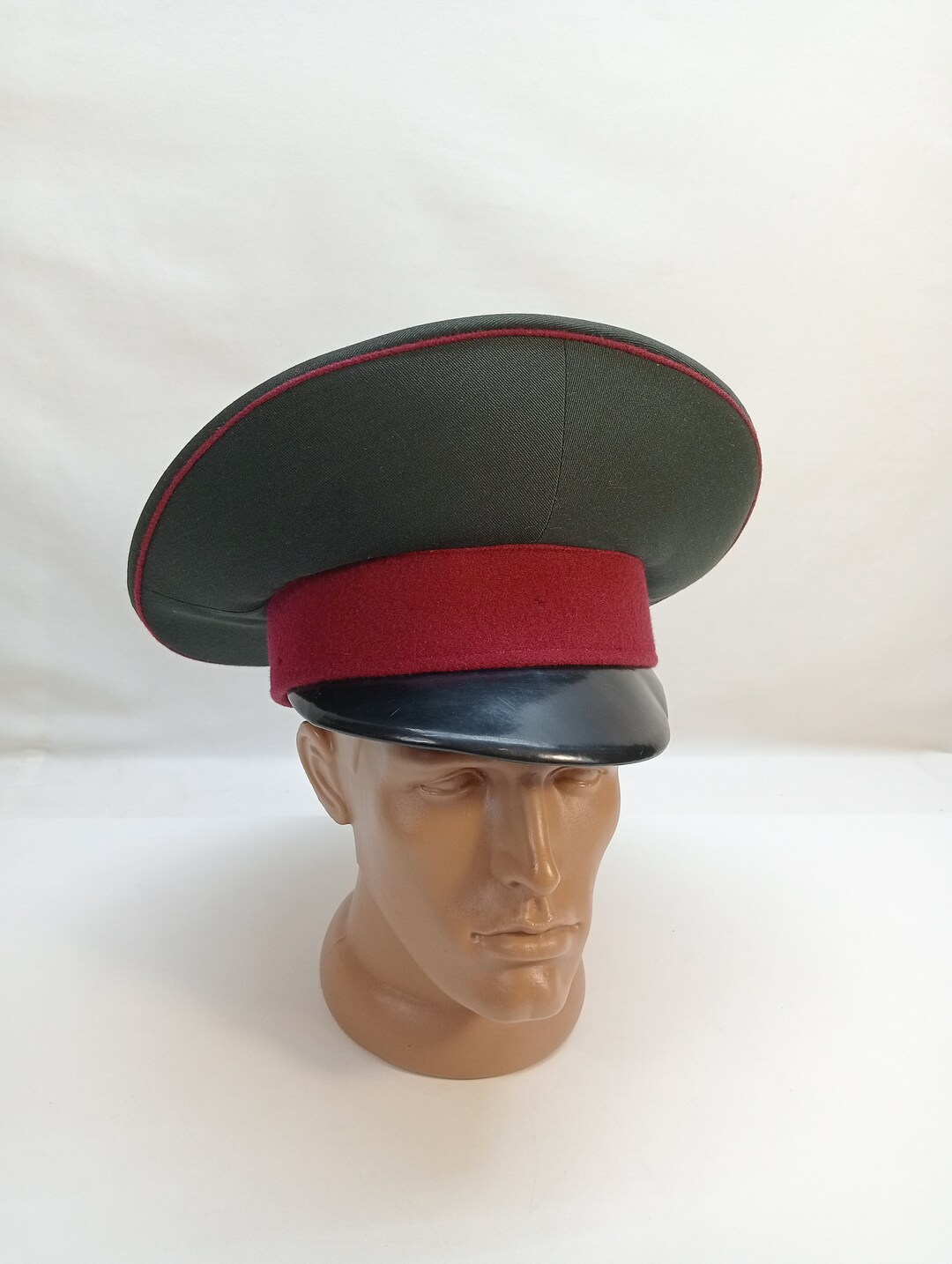 Military Officer Cap Collectible Original Army Vintage Rare Vintage Old ...