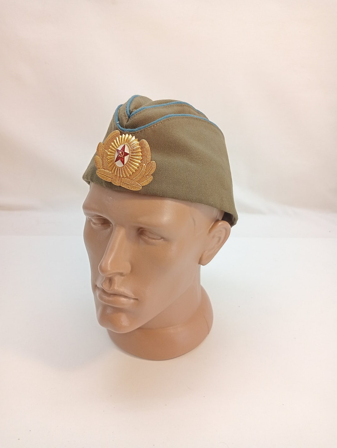Pilotka Soviet Military Officer Cockade Army Cap USSR Aviation Air ...
