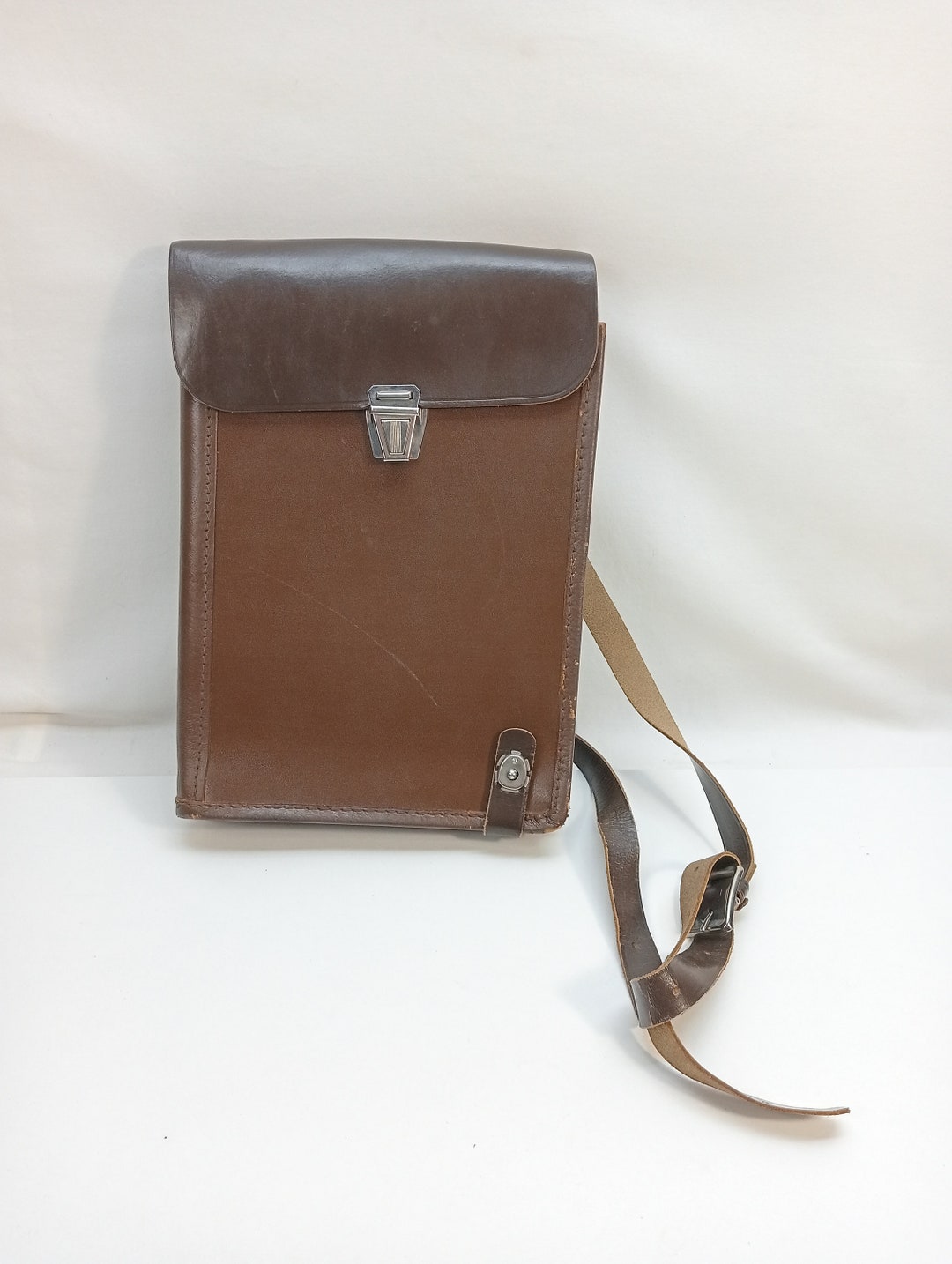 Soviet Ukraine Army Military Officer Leather Map Bag Case - Etsy