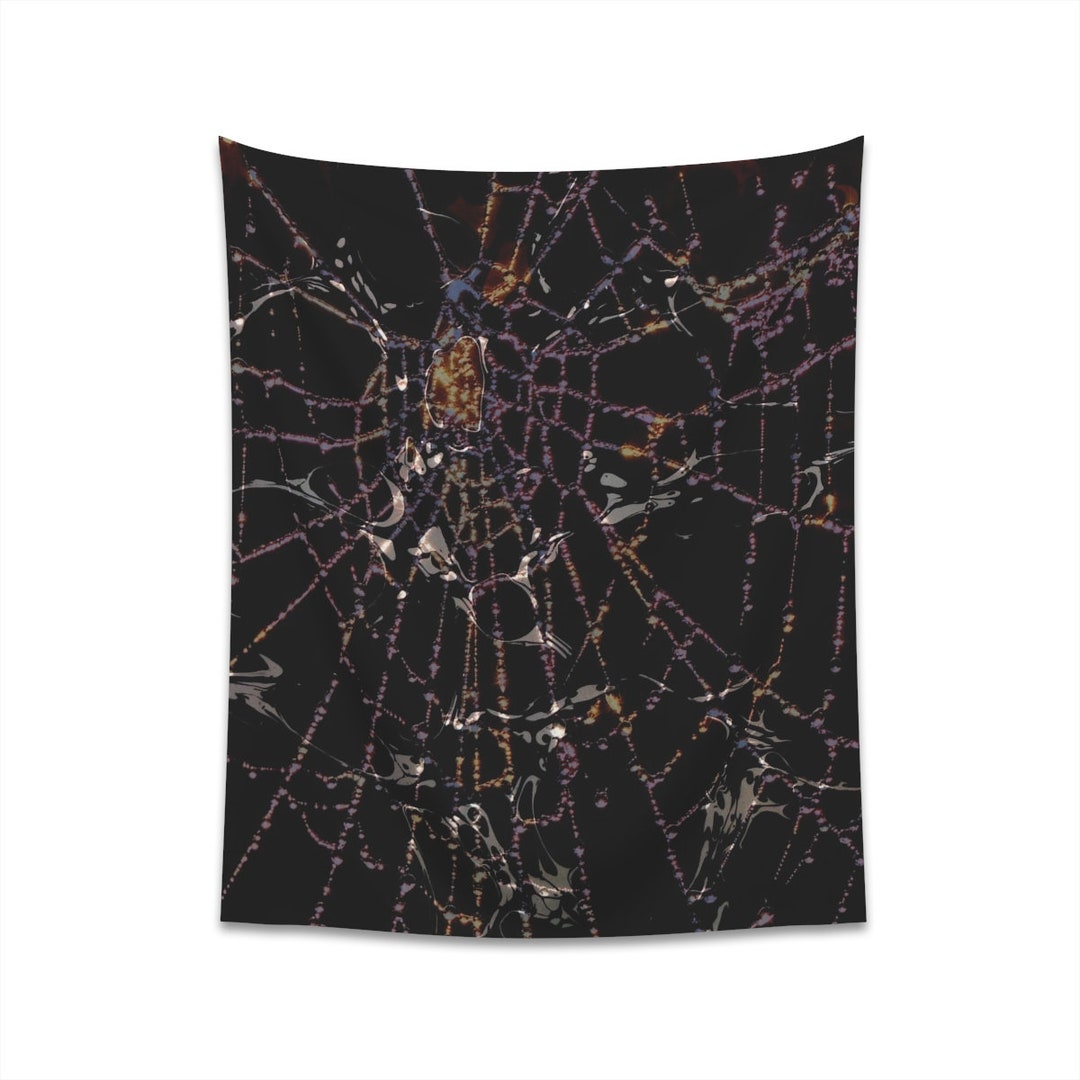 Spider Web // Art Tapestry - Etsy