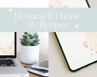 DESKTOP & PHONE WALLPAPER Set of 1 Desktop and 1 Phone - Etsy