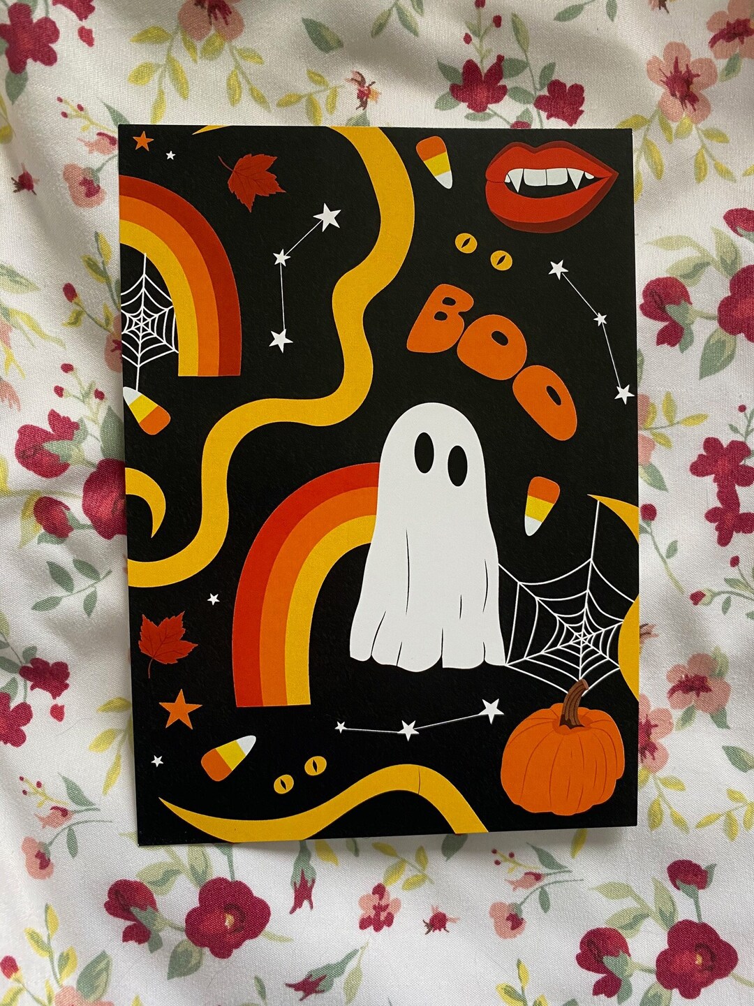 Boo! Ghost Print - Etsy