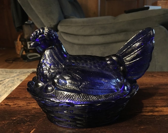 Vintage Nesting Hen Covered Dish - Etsy