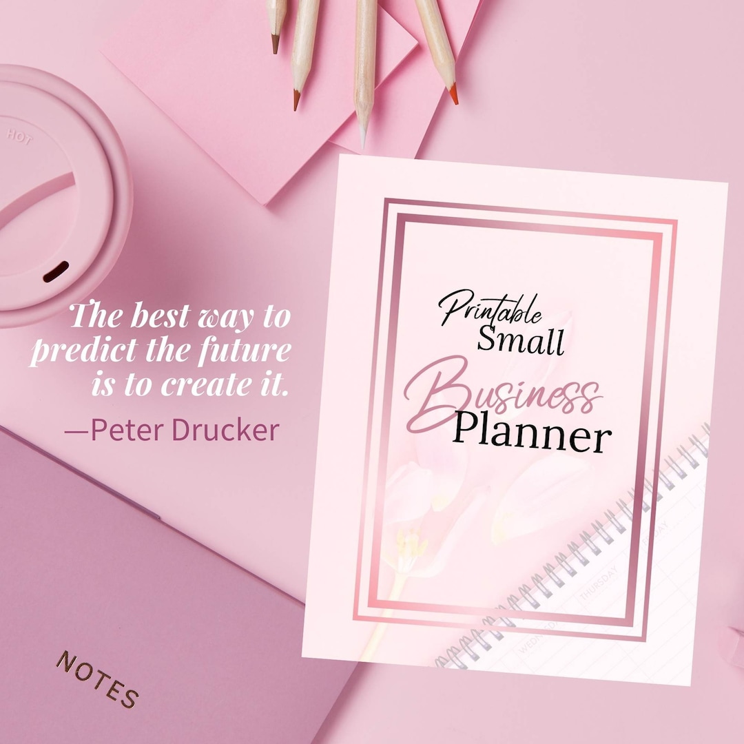 Printable Small Business Planner | Girl Boss Planner | Entrepreneur - Etsy