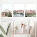 Desert Set of 3 Travel Boho Poster Desert Triptych - Etsy