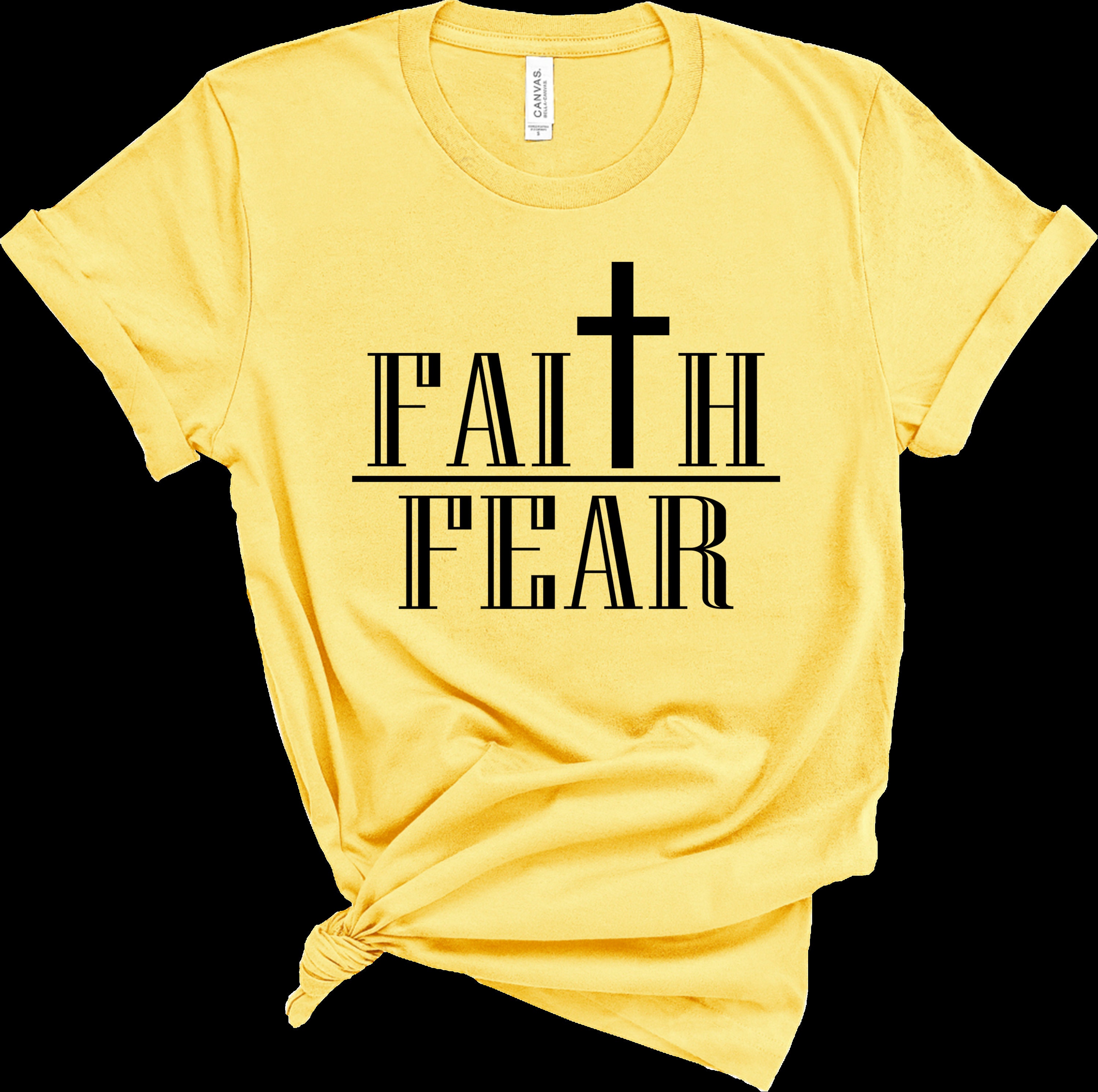Faith Fear Christian Tee for Women and Men Christian T Shirts - Etsy UK Faith Fear Christian Tee for Women and Men Christian T Shirts - Etsy UK