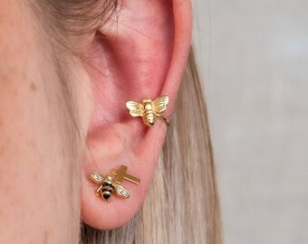 Bee Ear Cuff - Etsy