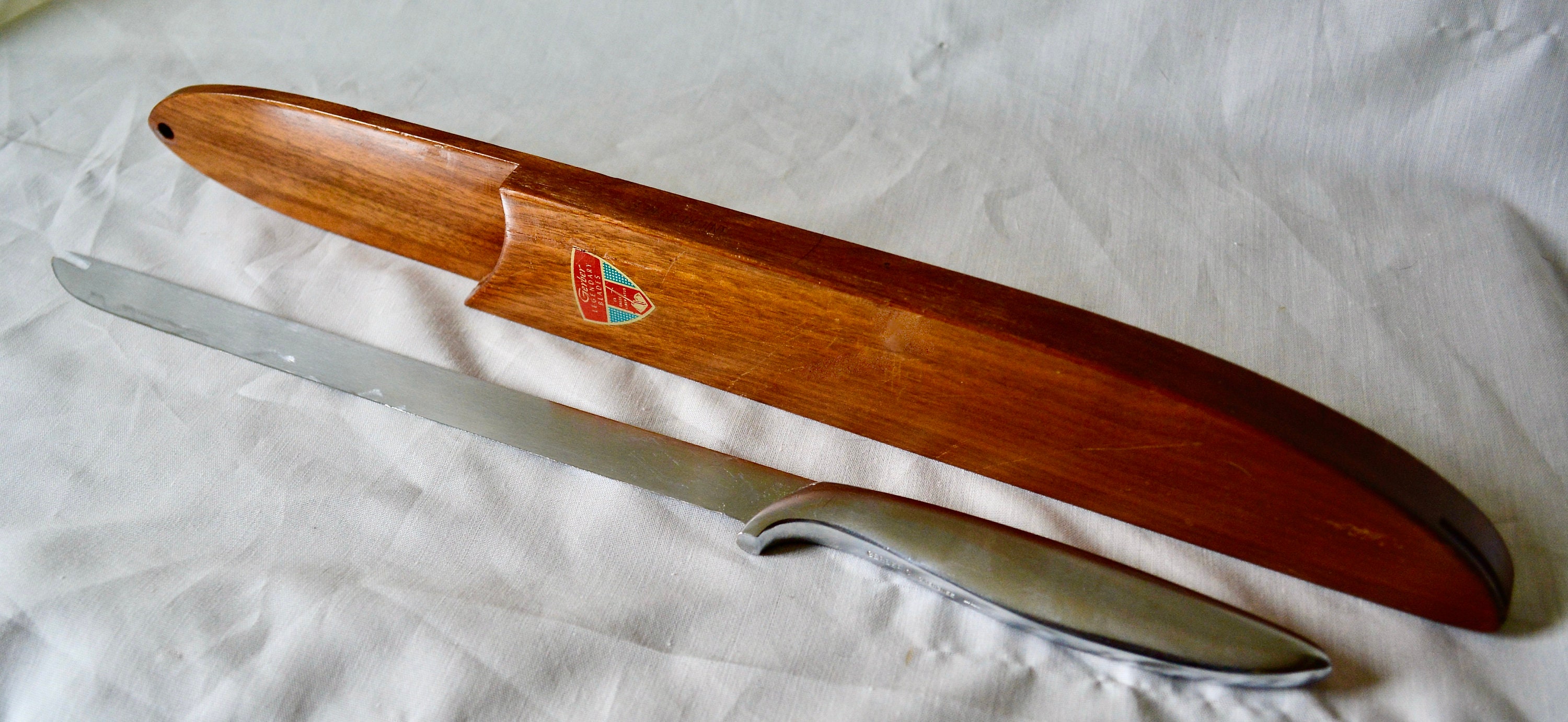 Vintage Gerber Snickersnee Carving / Fillet Knife / legendary Blades ...