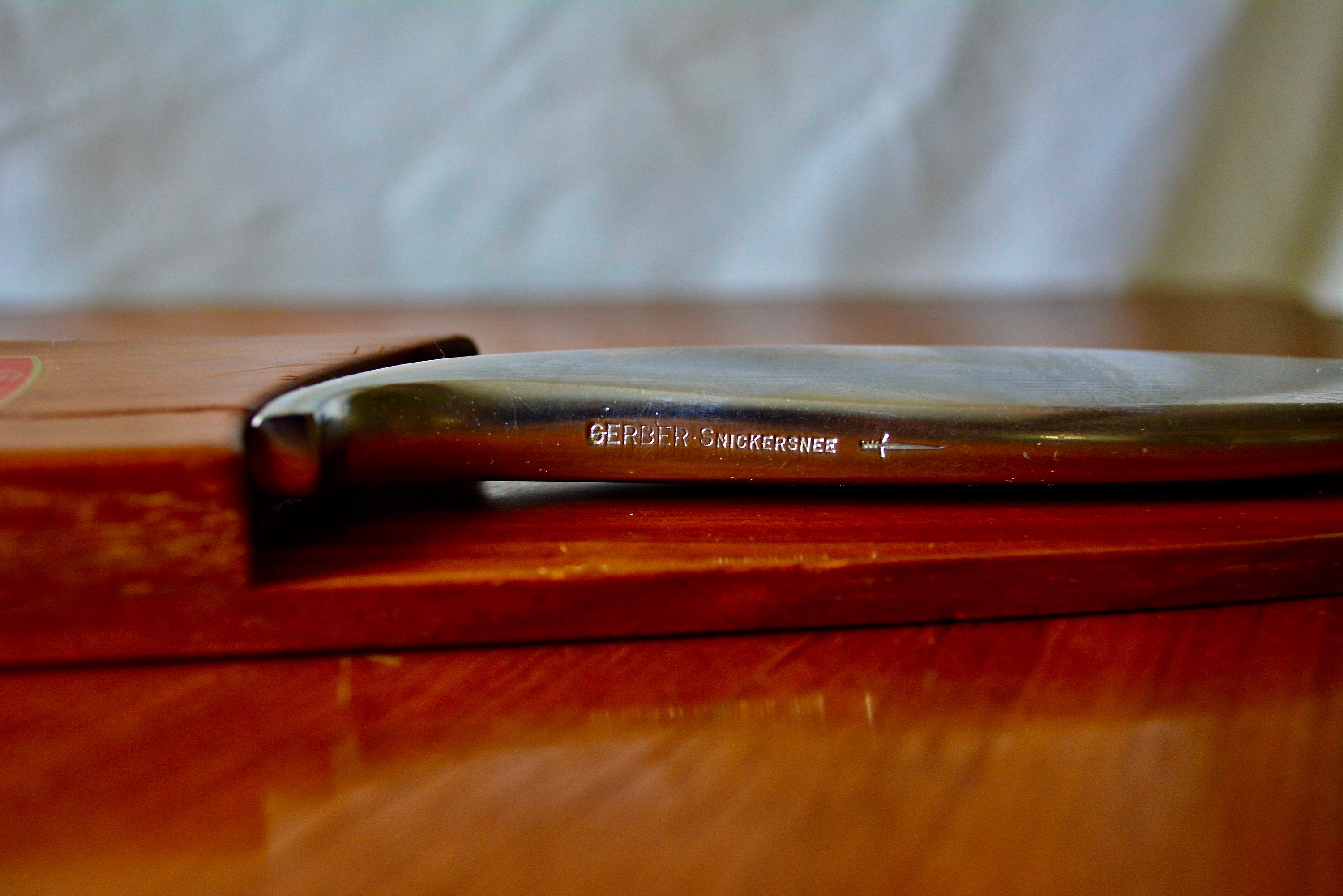 Vintage Gerber Snickersnee Carving / Fillet Knife / legendary Blades ...