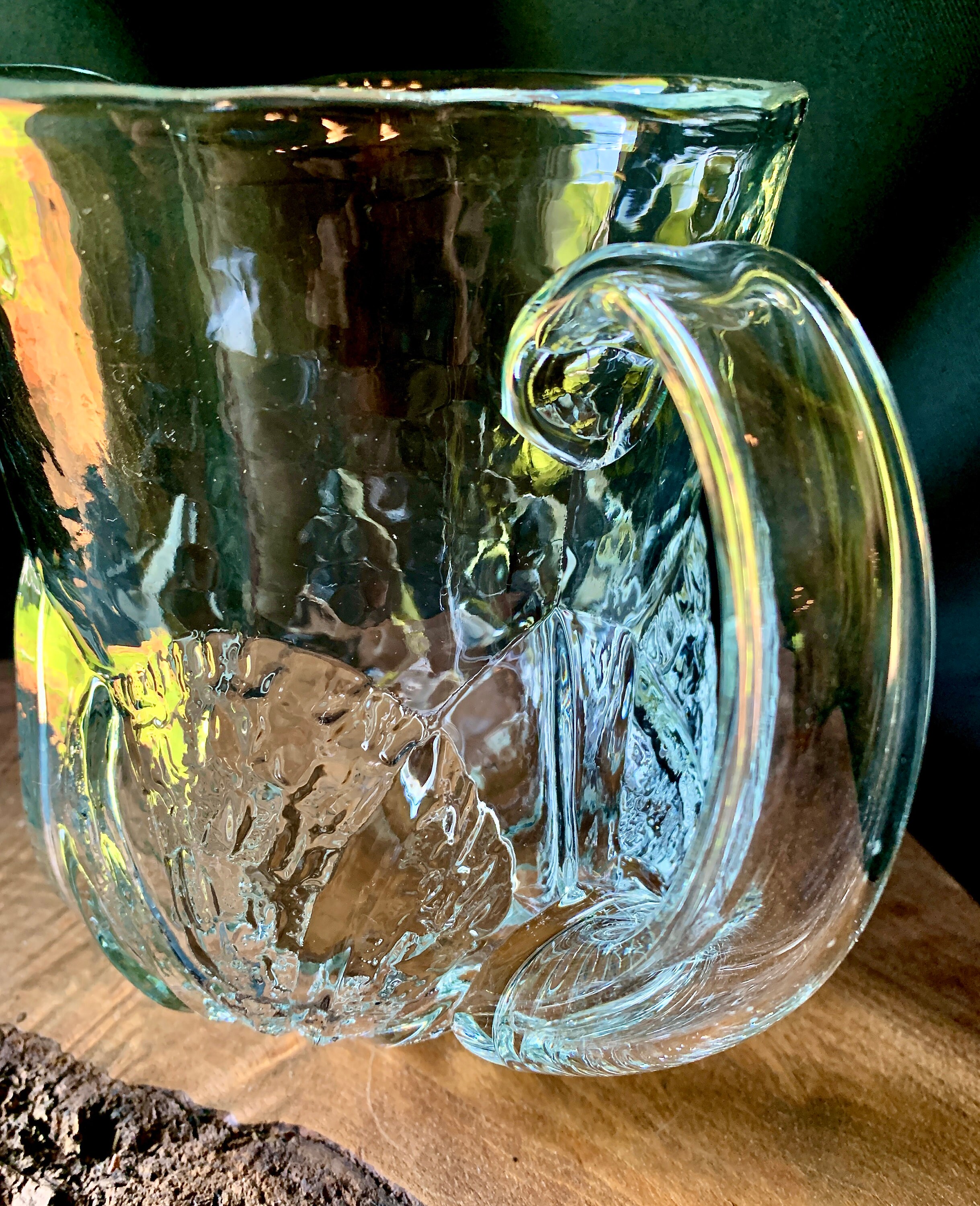 Orrefors 'eden' Glass Pitcher - Orrefors Glassworks, Sweden 1981 - 2001 ...