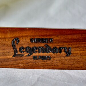 Vintage Gerber Snickersnee Carving / Fillet Knife / legendary Blades ...
