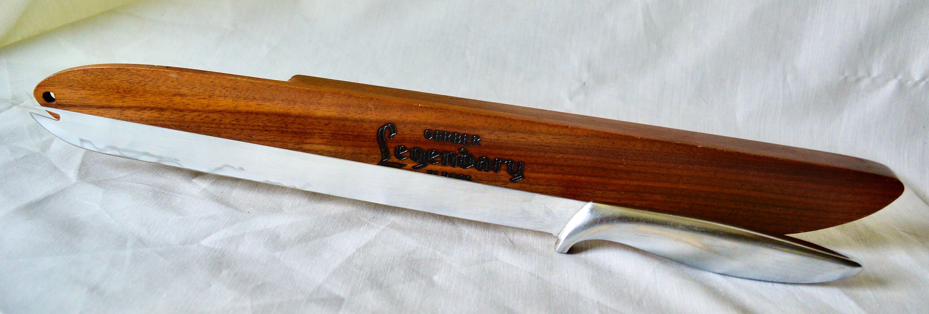 Vintage Gerber Snickersnee Carving / Fillet Knife / legendary Blades ...