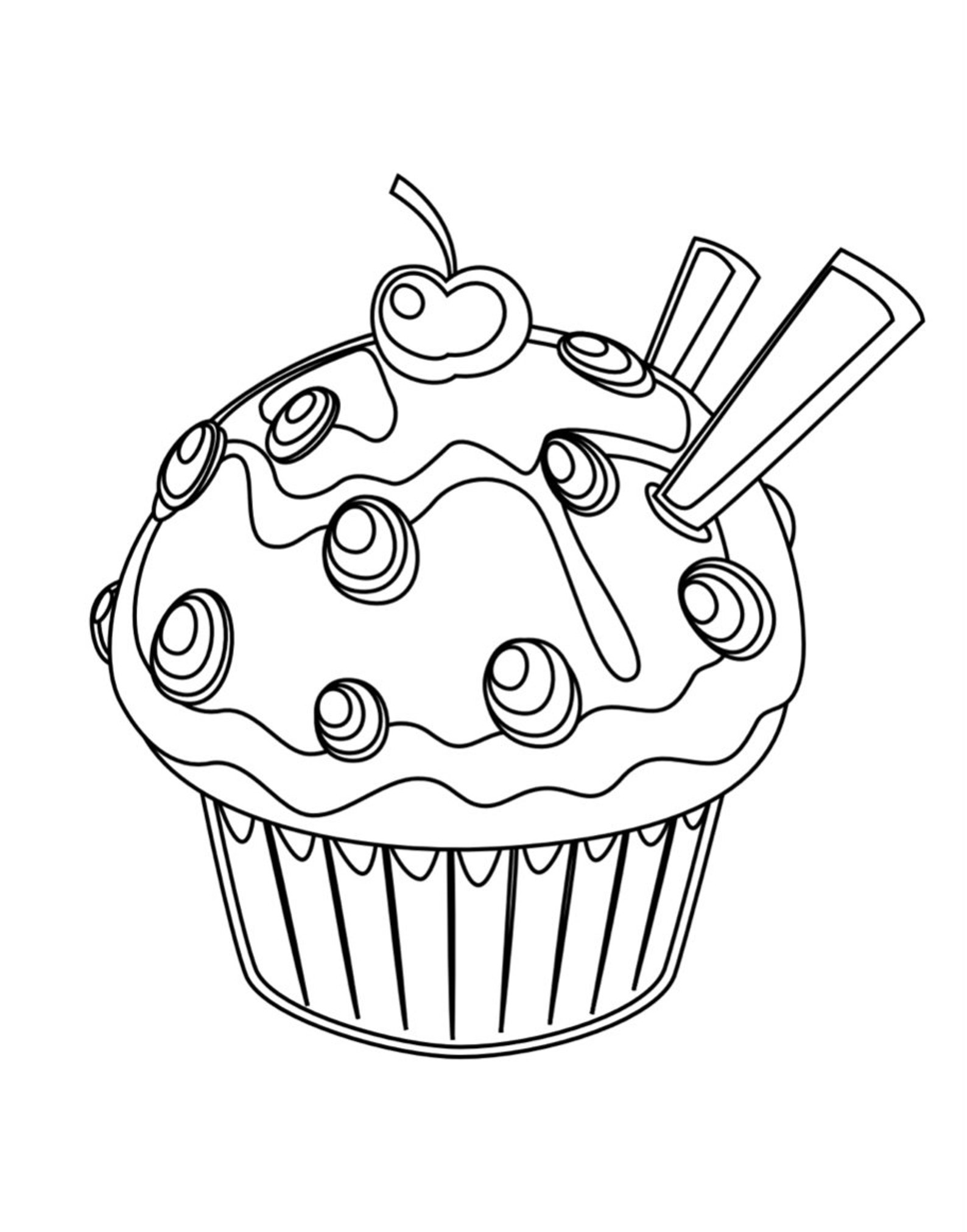 Sweet Treat Coloring Pages - Etsy