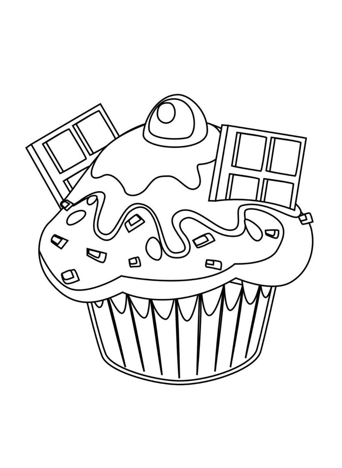 Sweet Treat Coloring Pages - Etsy