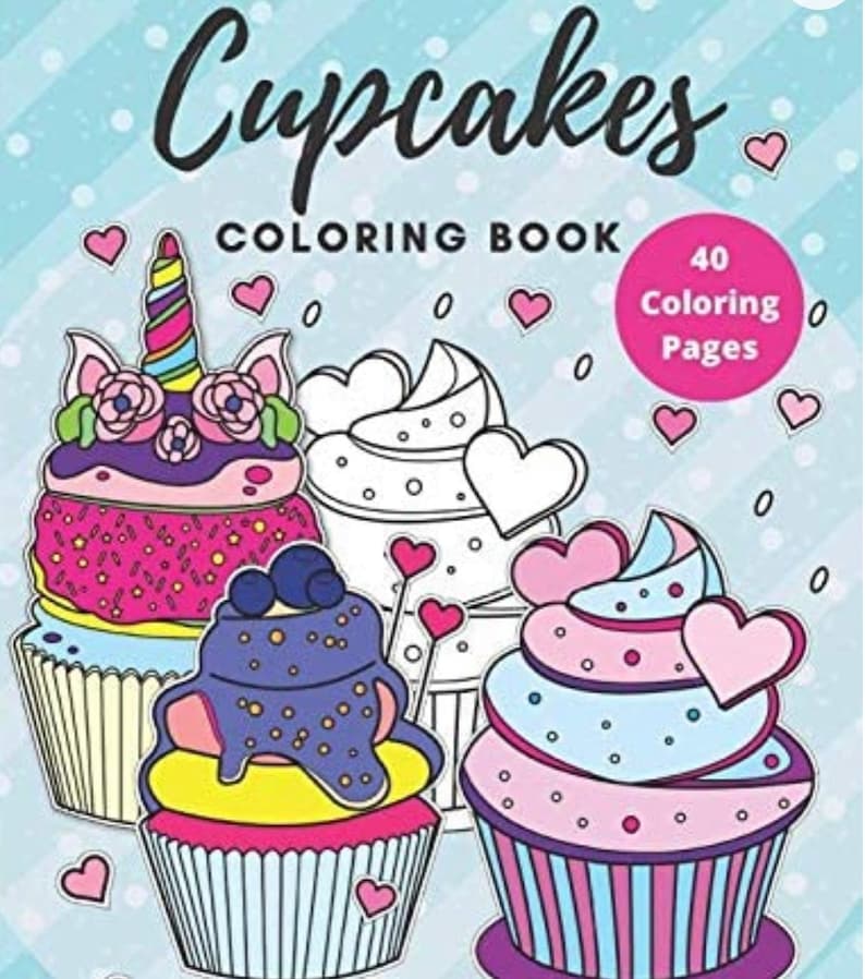 Sweet Treat Coloring Pages - Etsy