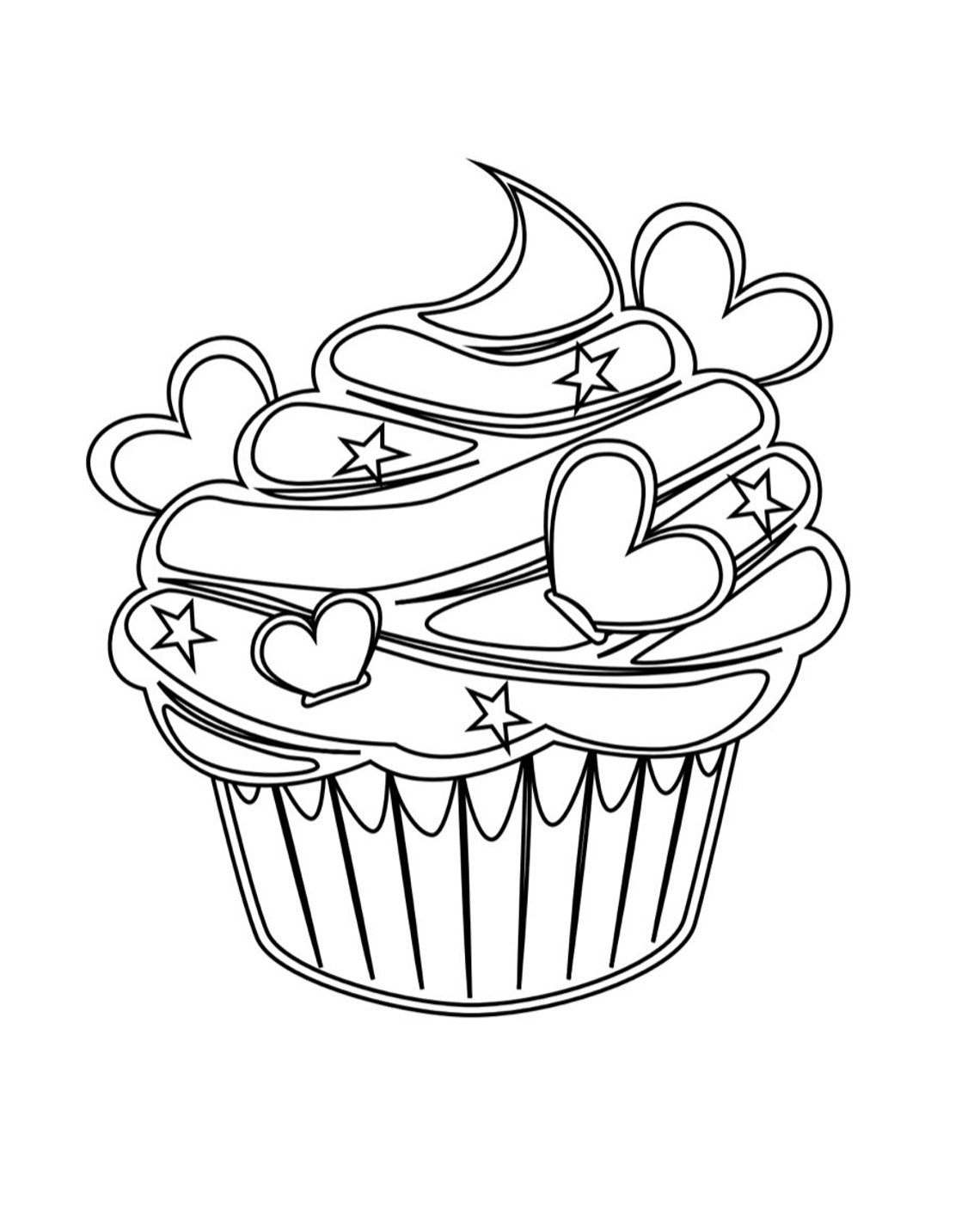 Sweet Treat Coloring Pages - Etsy