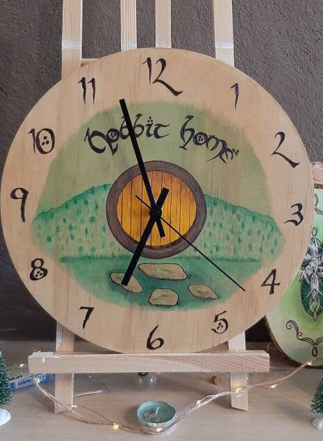 Hobbit Home Clock - Etsy