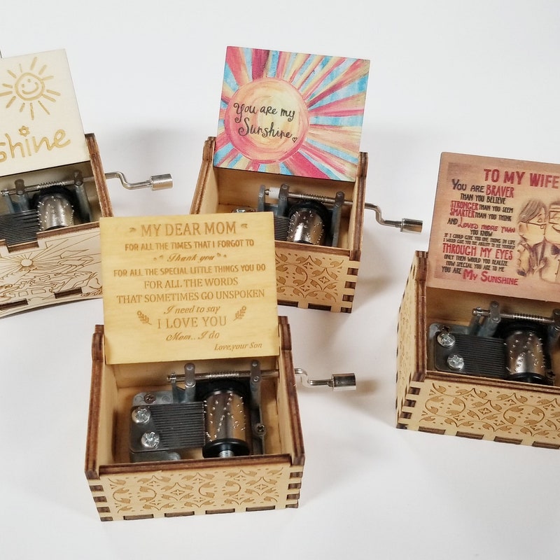 You Are My Sunshine Music Box - Etsy