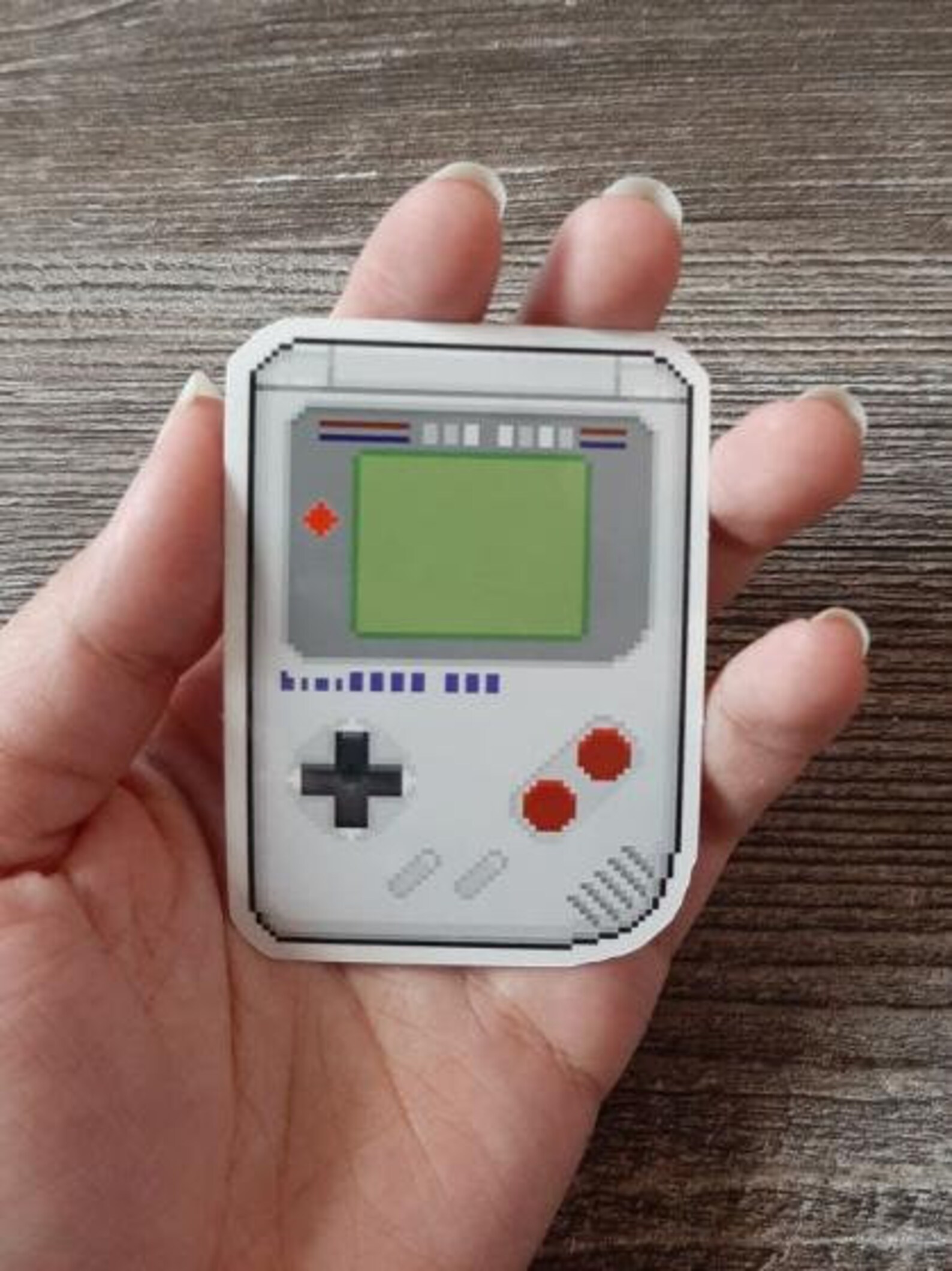 Pixel Art Gameboy / Retro Sticker / Pixel Art Sticker / Pixel | Etsy