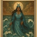 Yemoja – Yoruba Goddess of the River & Motherhood | Divine African Wall ...