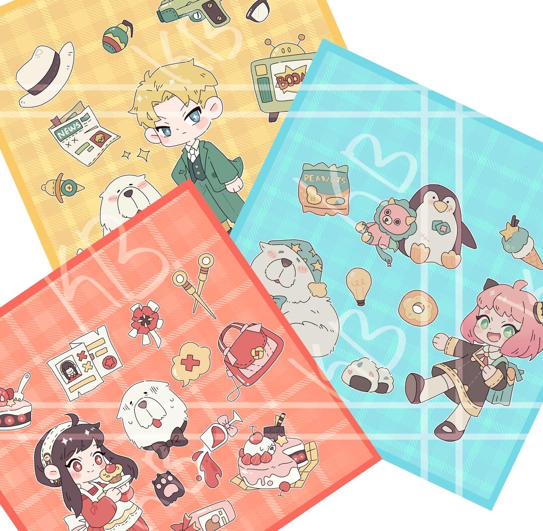 Digital Sticker Spy X Family - Etsy